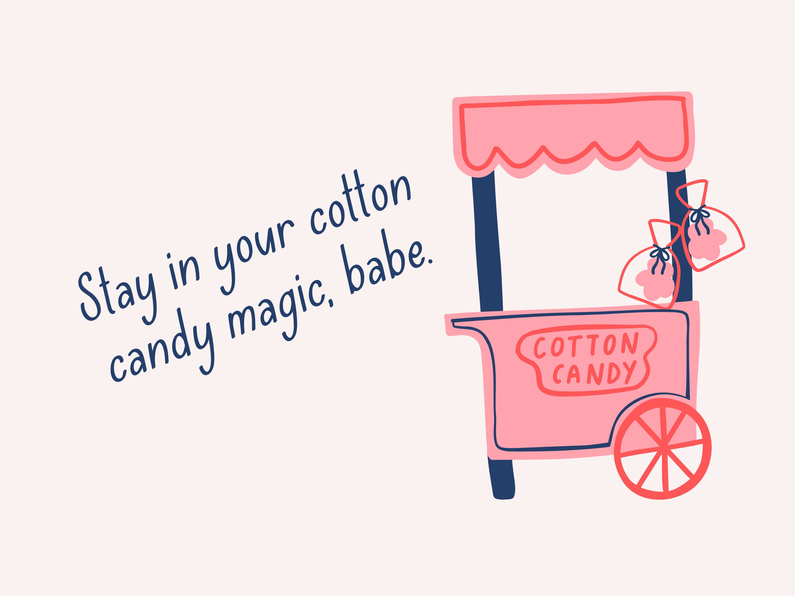 Cotton Candyhandwritten Font Procreate Fonts goodnotes Fonts Planner ...