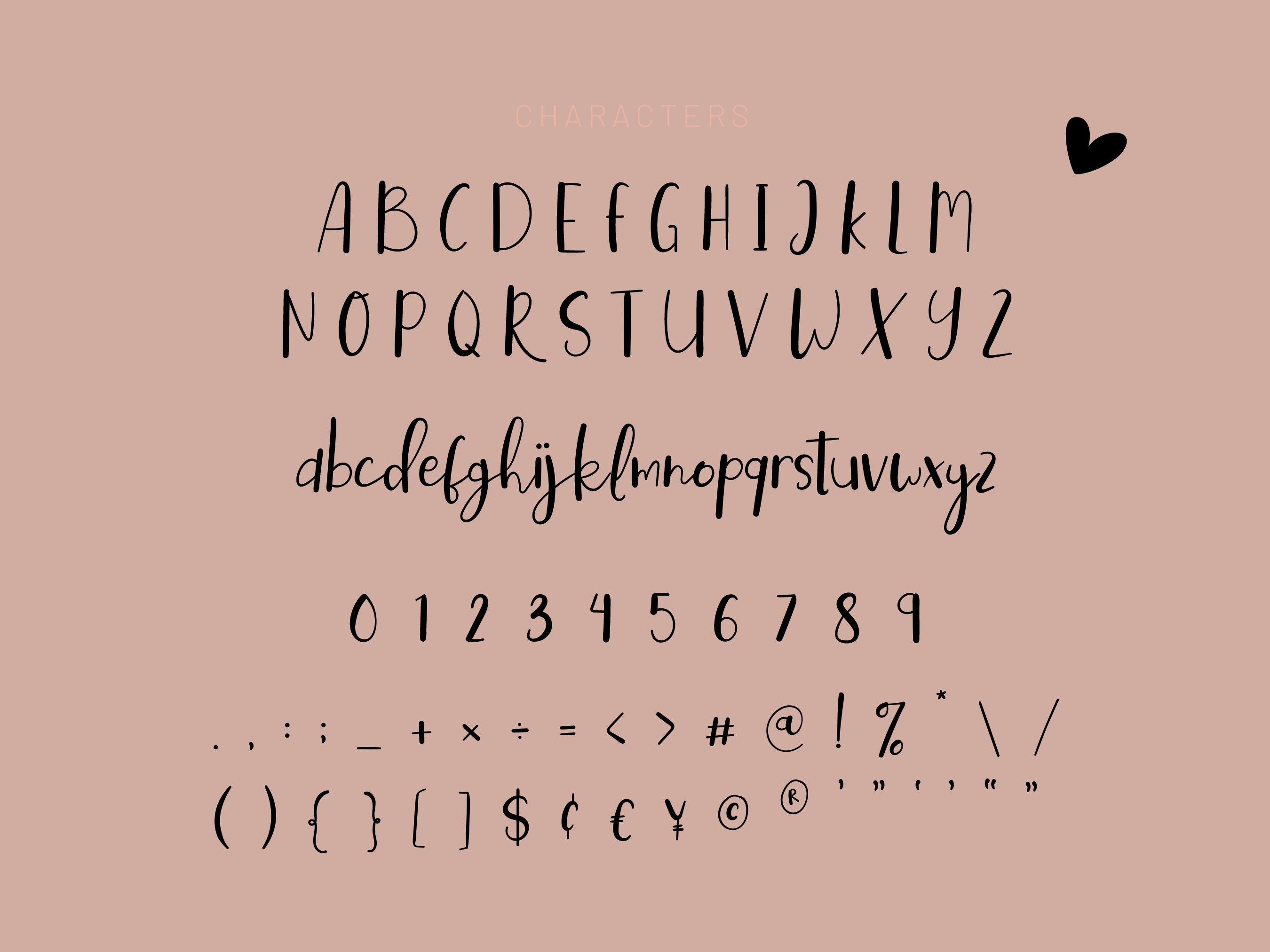Mammoth Fun & Quirky Handwritten Font TTF / OTF Playful Font Procreate ...