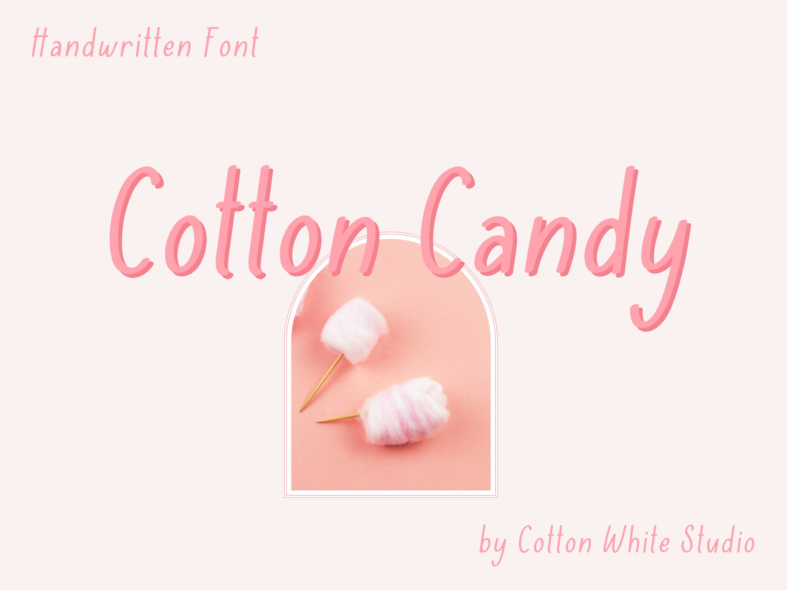 Cotton Candyhandwritten Font Procreate Fonts goodnotes Fonts Planner ...
