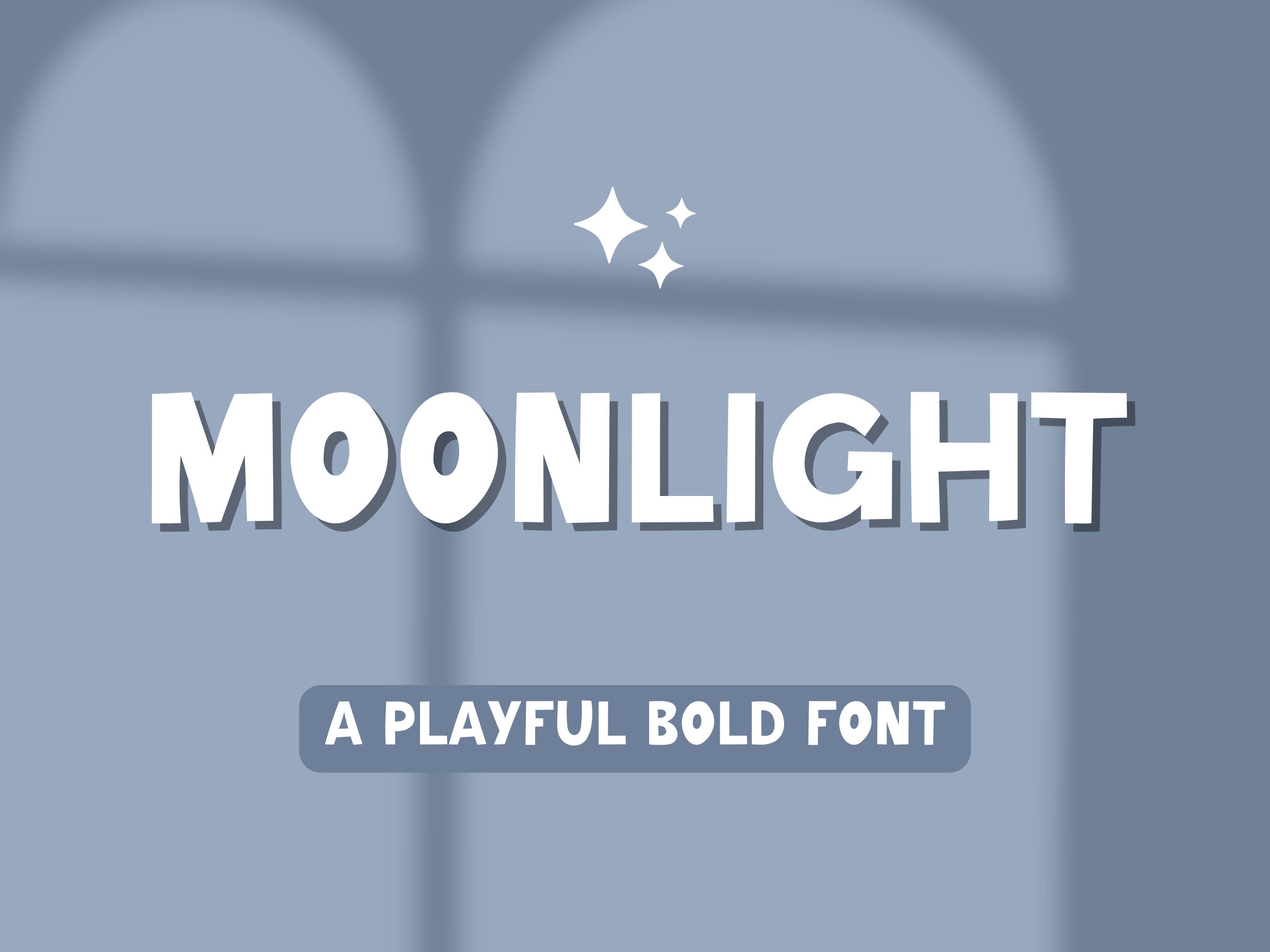 Moonlight Modern Font Bold Font Cricut Fonts Procreate Fonts Boho Font ...