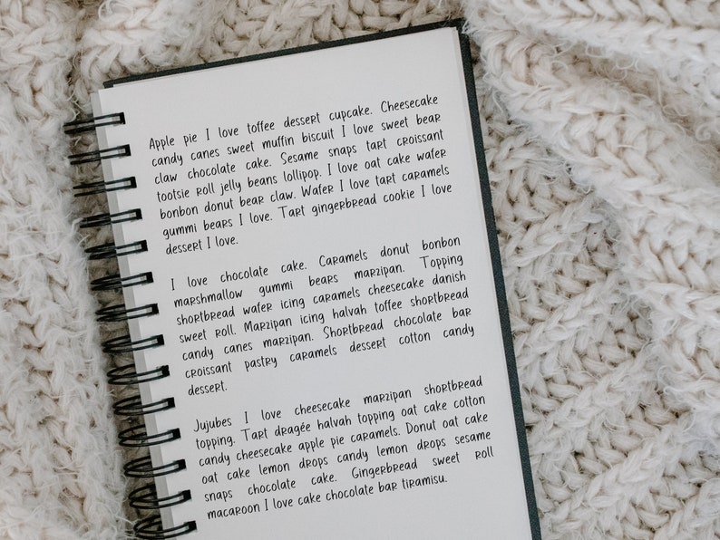 Cinnamon Rolls Cute Font, Goodnotes Fonts, Note Fonts, Note Taking ...