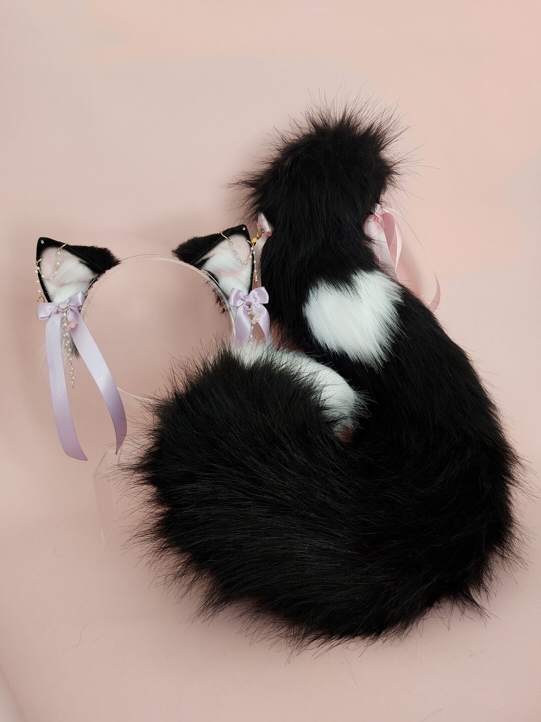 Cute and Elegant Black Kitten Set - Etsy