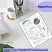 Herbal Foraging Journal: Printable, Fillable Worksheets for Herbal ...