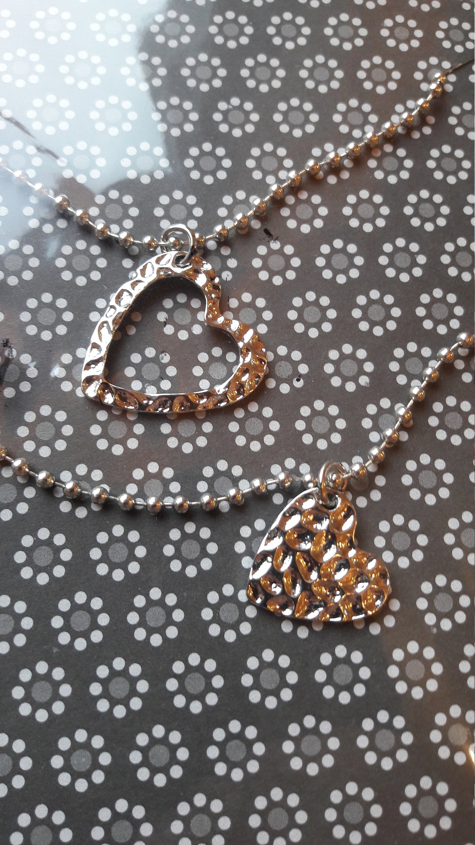 Chaînes de mère fille Collier coeur amitié | Etsy