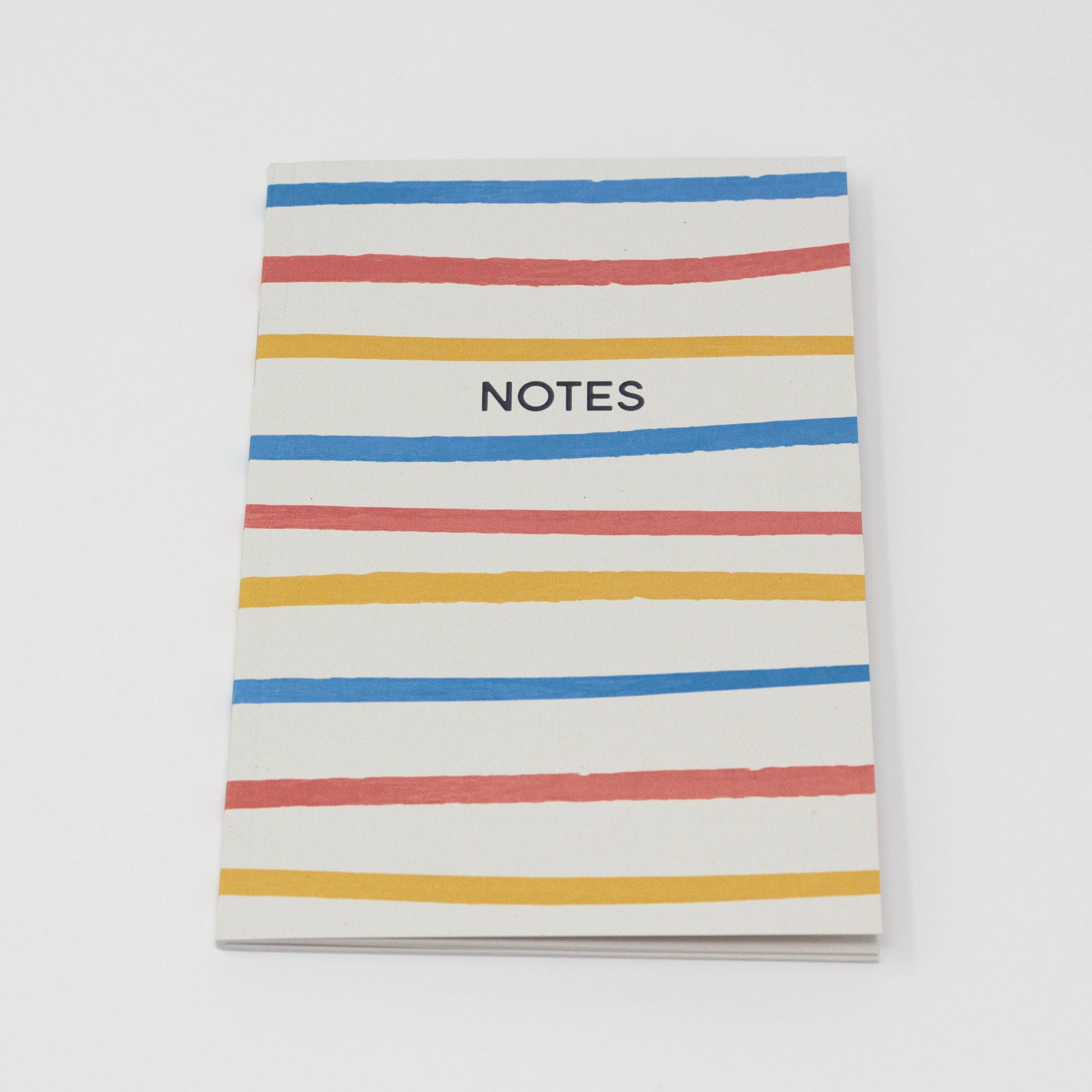 A6 Notebook - Watercolour Lines Design - Lined Pages From Recycled ...
