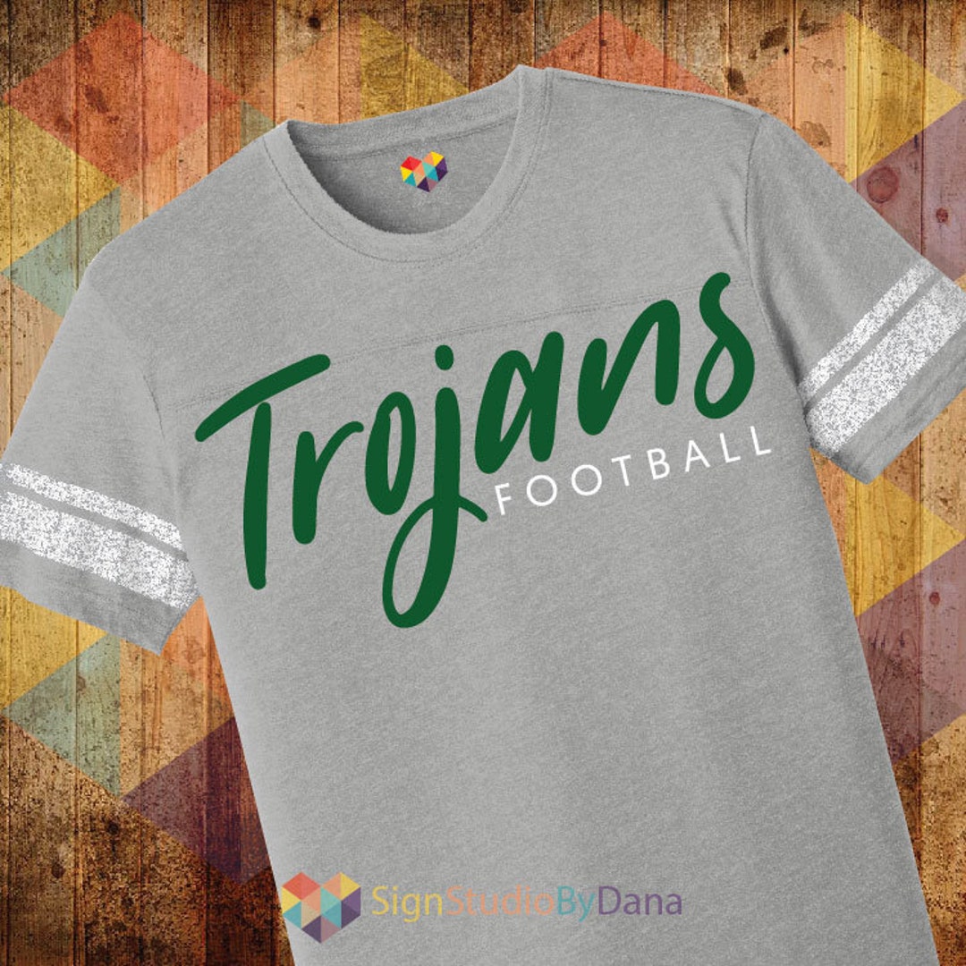 Trojans Svg, Football Svg, Trojans Football Svg, School Spirit Svg, Svg ...