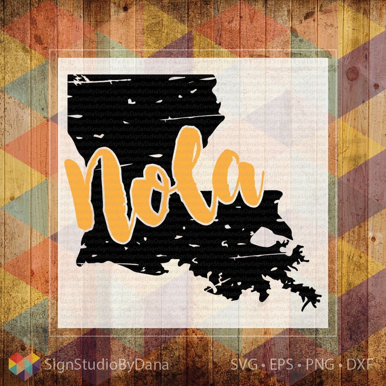 Louisiana Svg, Louisiana, Nola Svg, Nola, New Orleans, Digital Download ...