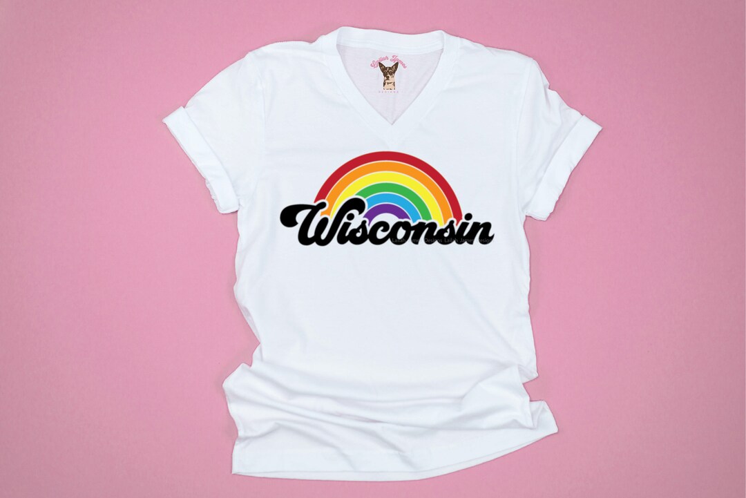Wisconsin Svg, Rainbow Svg, Digital Download, Svg Digital, Svg Files ...