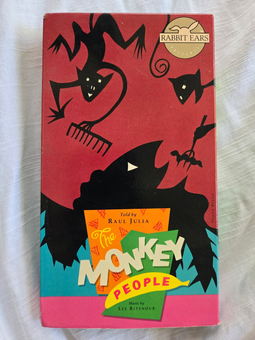 1991 the Monkey People Narrated by Raul Julia Rabbit Ears - Etsy