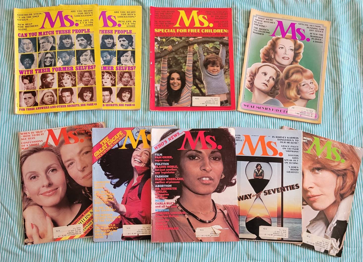 Vintage Ms. Magazine 1973-1975 - Etsy