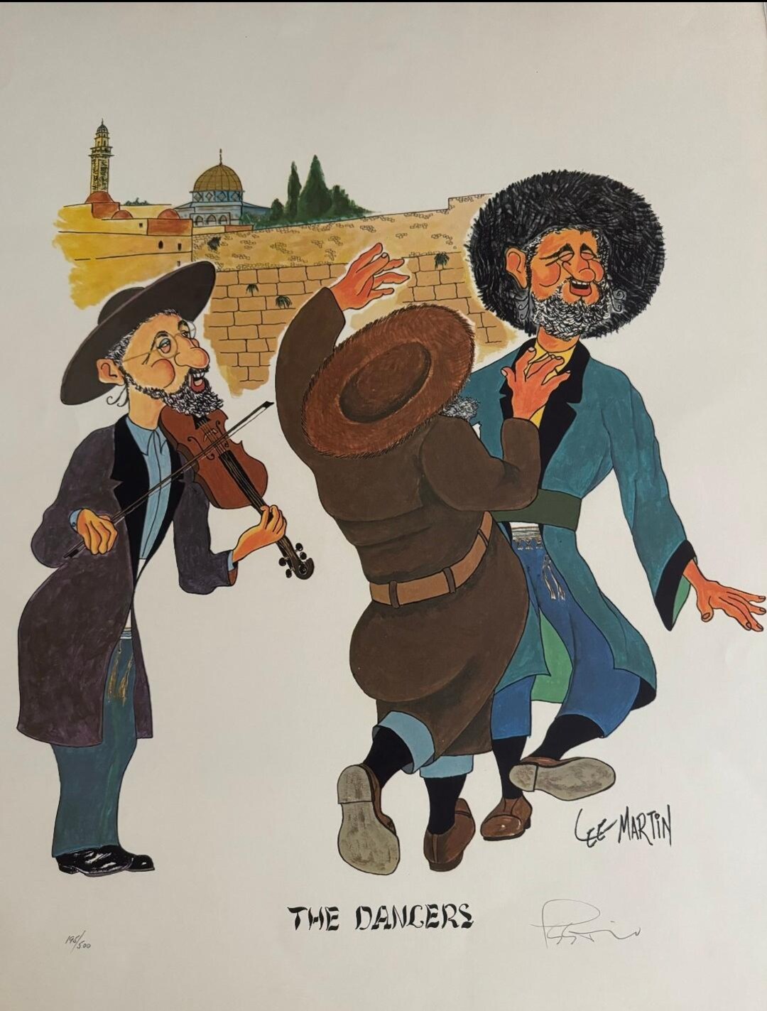 The Dancers by Artist Lee Martin Lithography 195/500 - Etsy