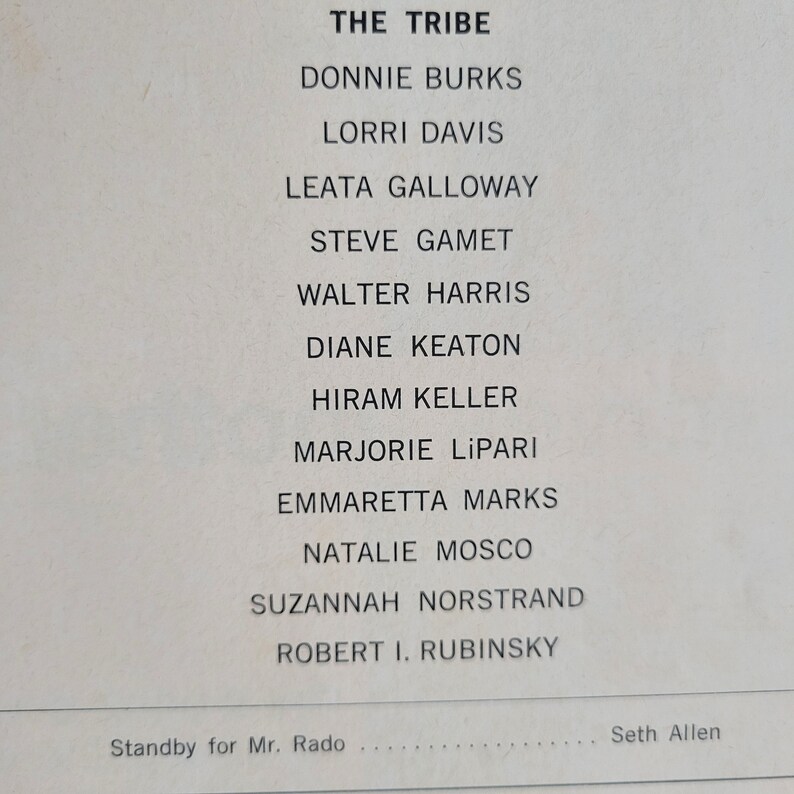 1968 HAIR Playbill - Etsy