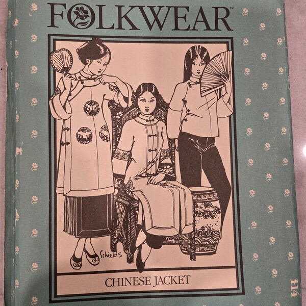 Chinese Jacket Sewing Pattern - Etsy