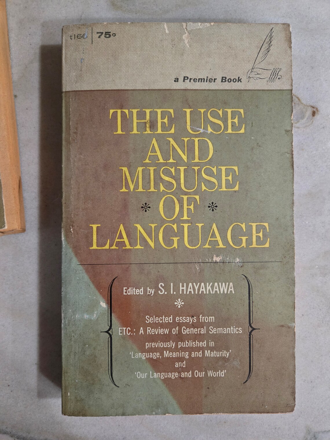 1962 the Use and Misuse of Language, Selected Essays From ECT: A Review ...