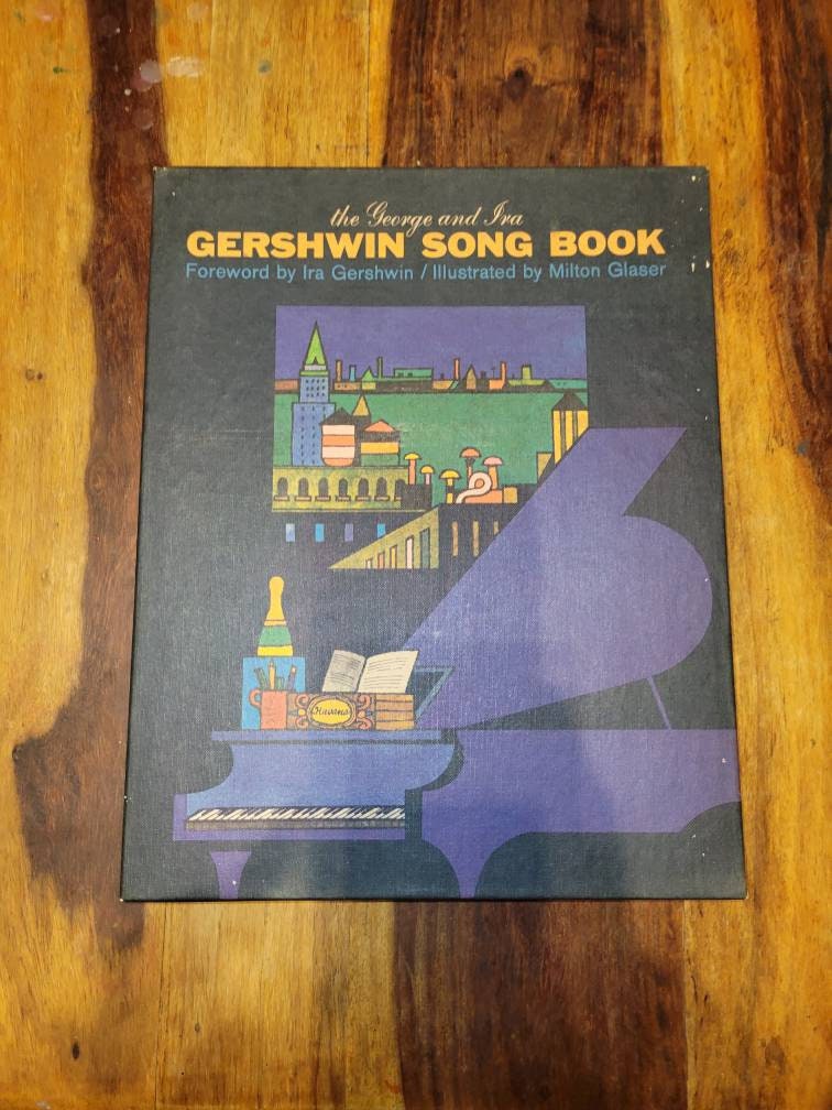 1960 Vintage the George and Ira Gershwin Song Book Illustrated by ...