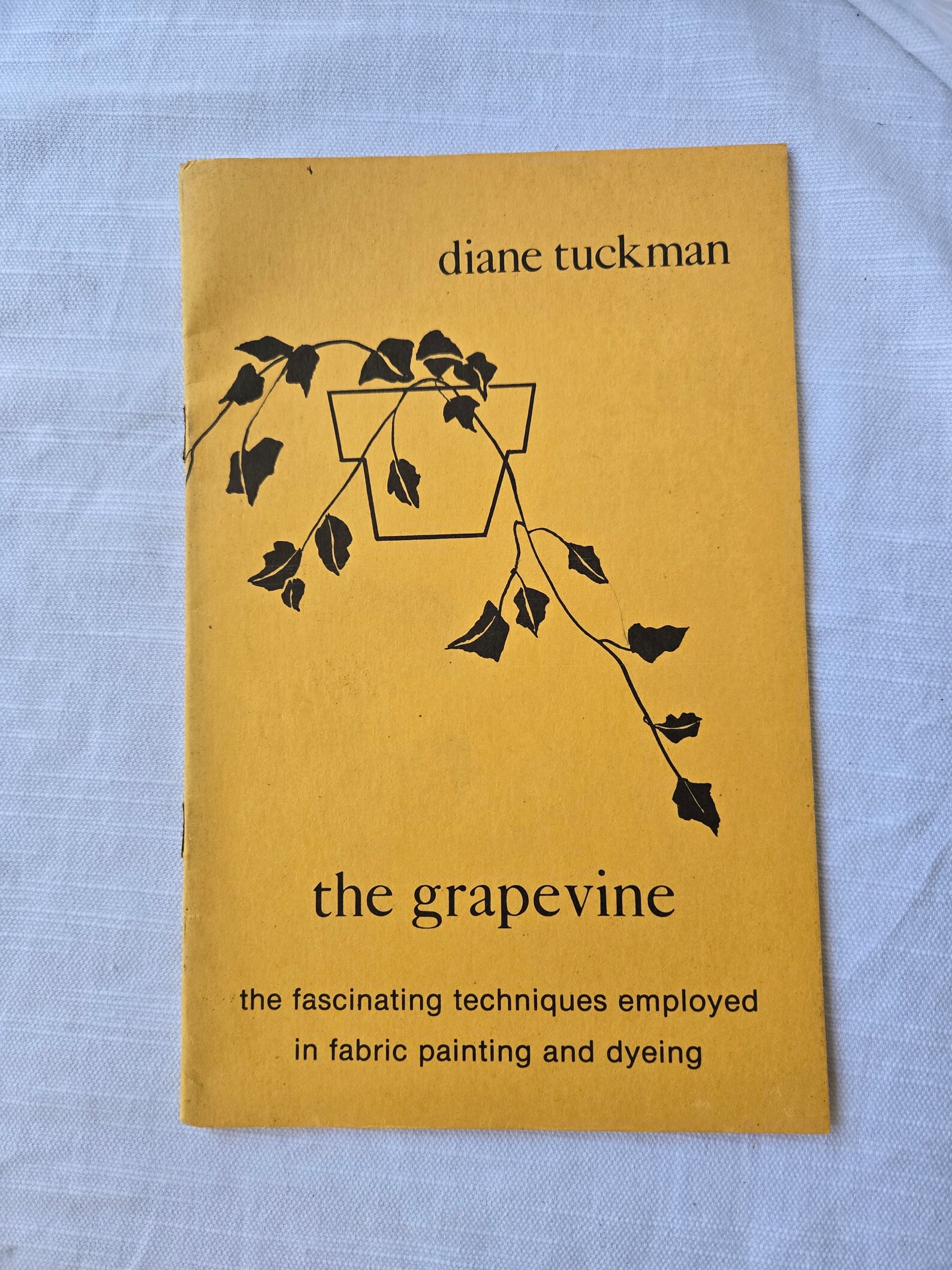 1981 the Grapevine: Fascinating Techniques Employed in Fabric Painting ...