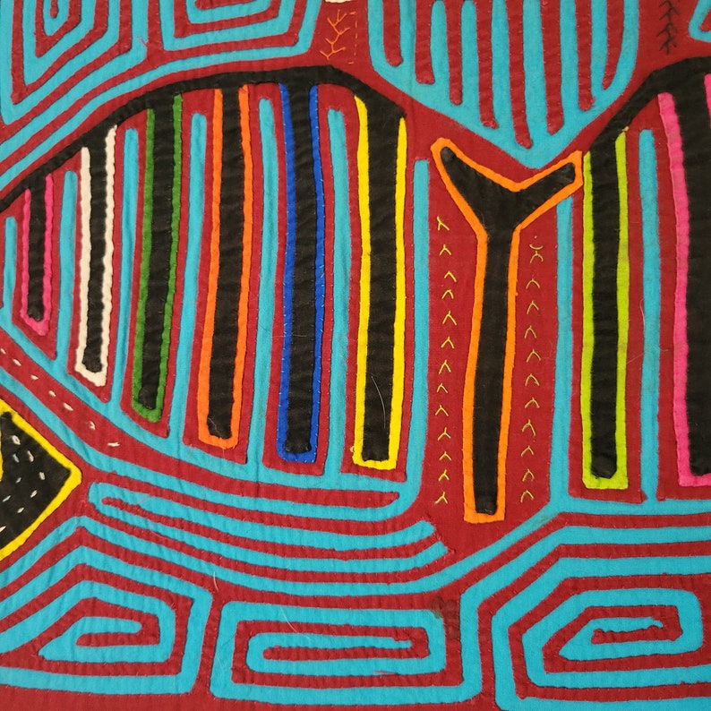 Vintage Manta Ray Mola 1970s or 1980s - Etsy