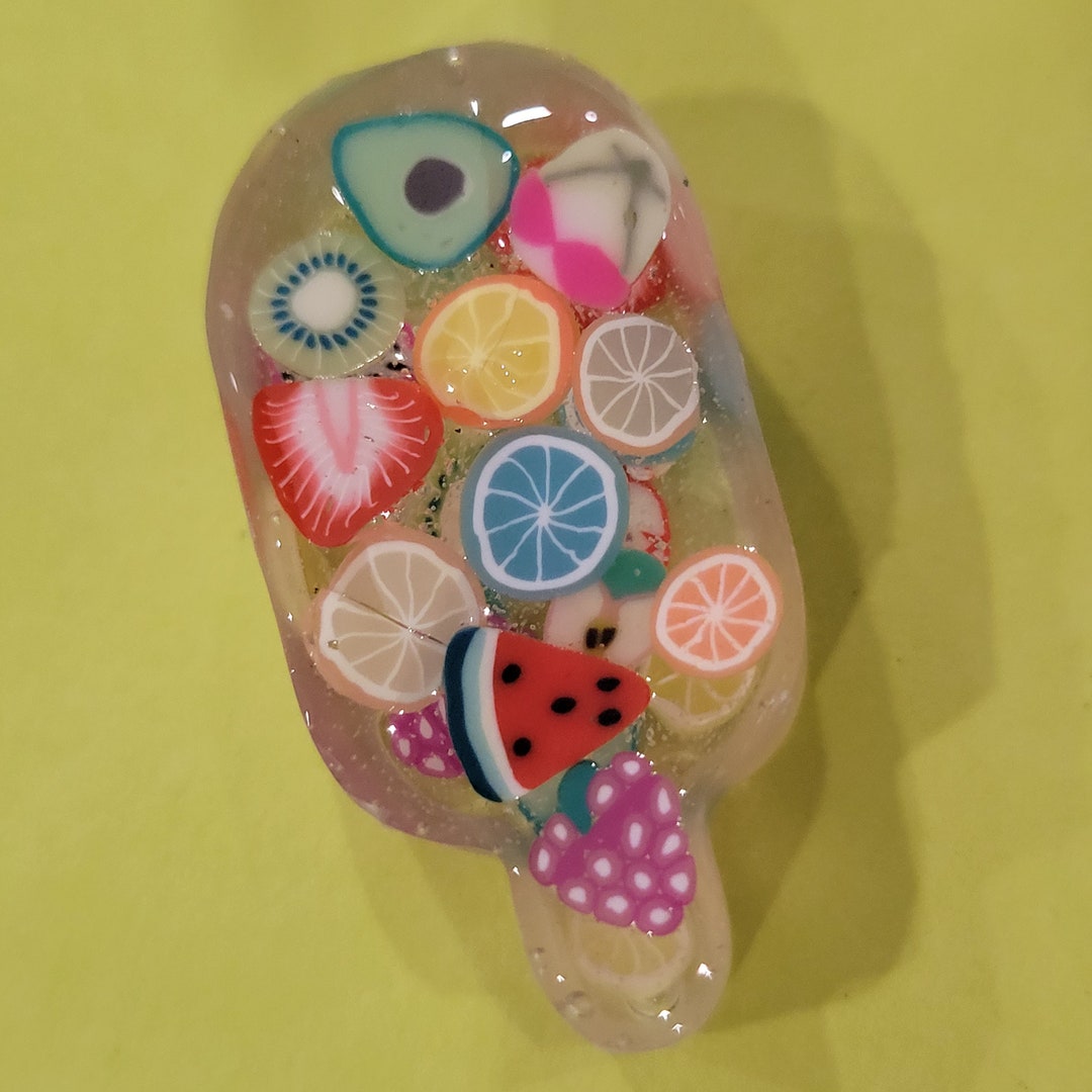 Fruit Popsicles Handmade Resin Popsicle Pack - Etsy