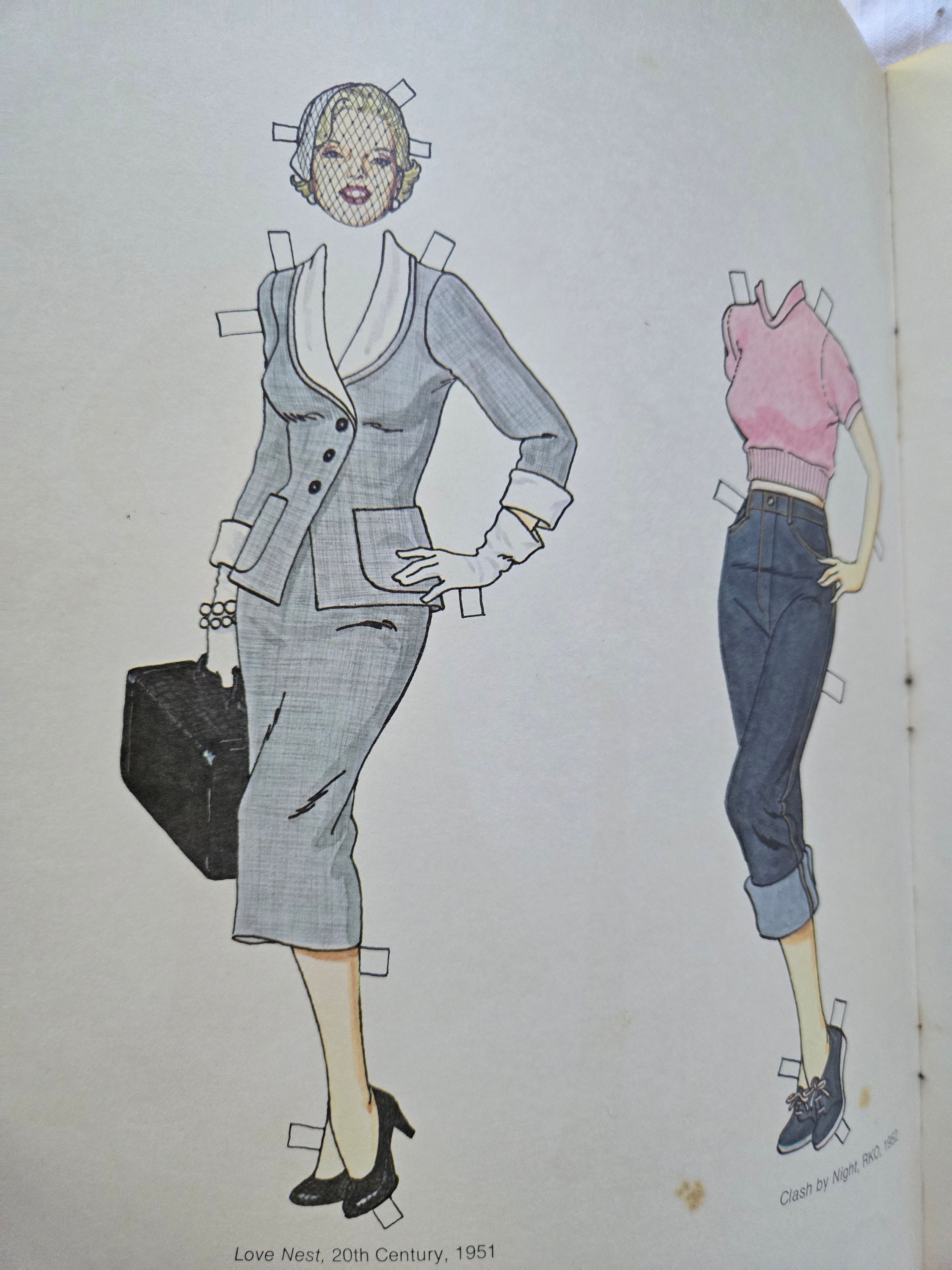 1979 Marilyn Monroe Paper Dolls by Tom Tierney - Etsy UK