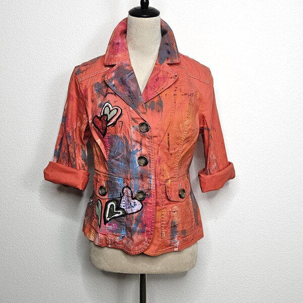 Wearable Art Jacket - Etsy