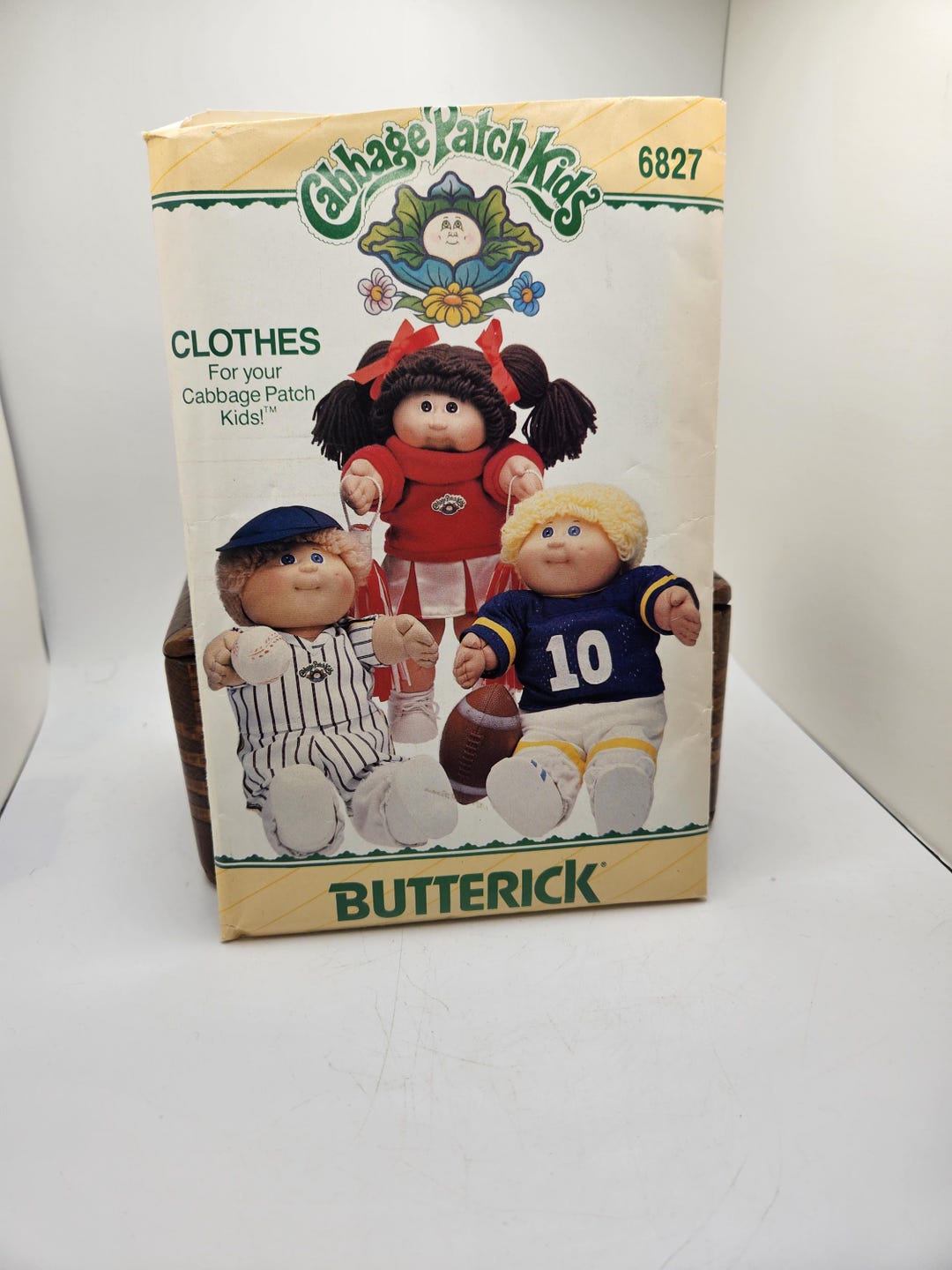 1984 Cabbage Patch Kids Clothing Pattern Doll Clothing Pattern #6827 by Butterick - Etsy