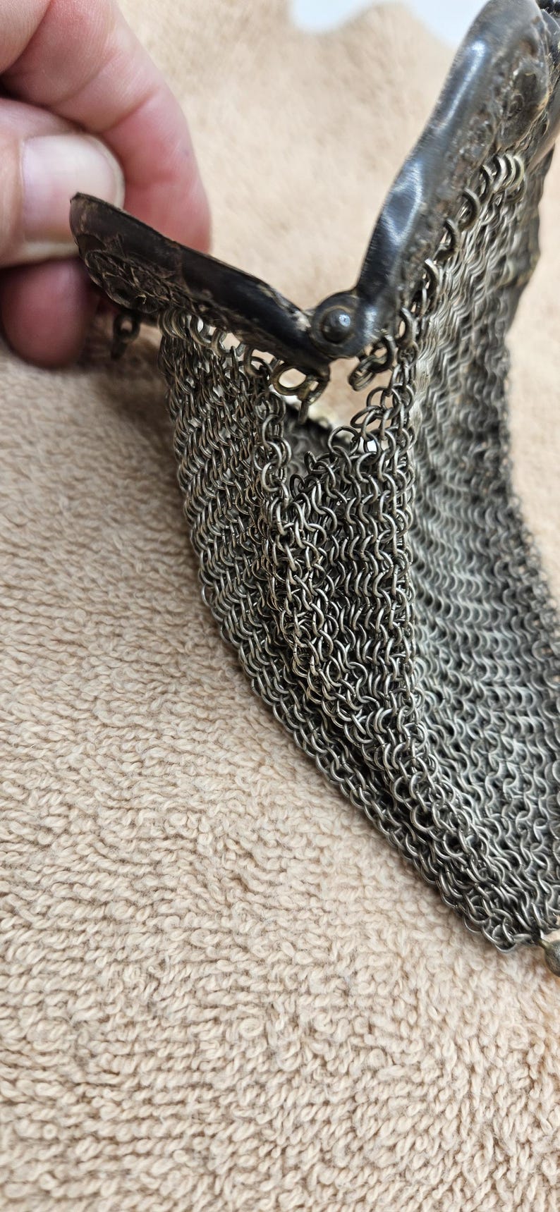 Early 1900's German Chain Mail Small Coin Purse - Etsy