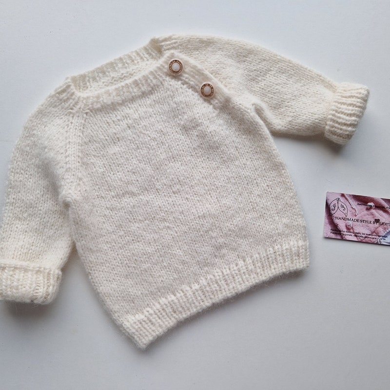 Knit Baby Sweater - Etsy