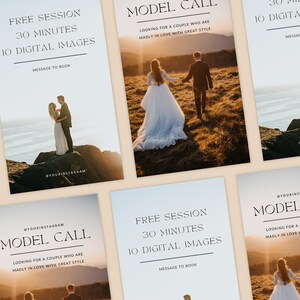 CANVA Model Call Instagram Template, CANVA Marketing Template ...