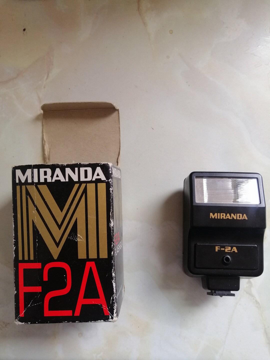 Miranda F-2A External Flash Unit for 35mm Film Camera With Original Box ...