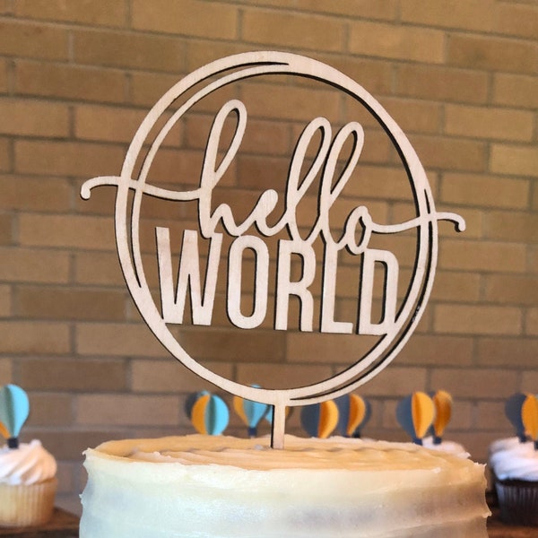 Globe Cake Topper - Etsy