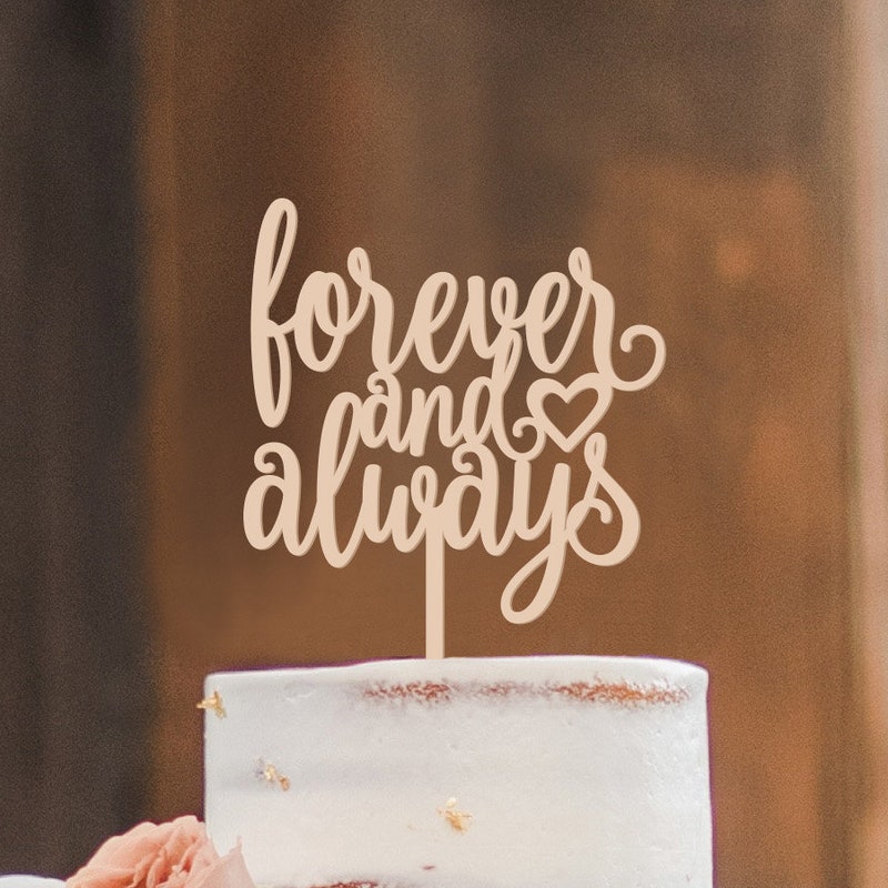 Lasercut Cake Topper - Etsy