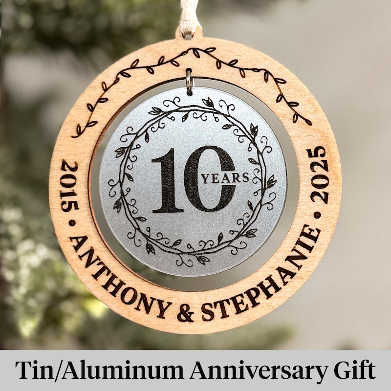 Tin Anniversary Gift - 60+ Gift Ideas for 2025