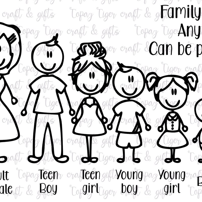 Family Car Stickers - Etsy