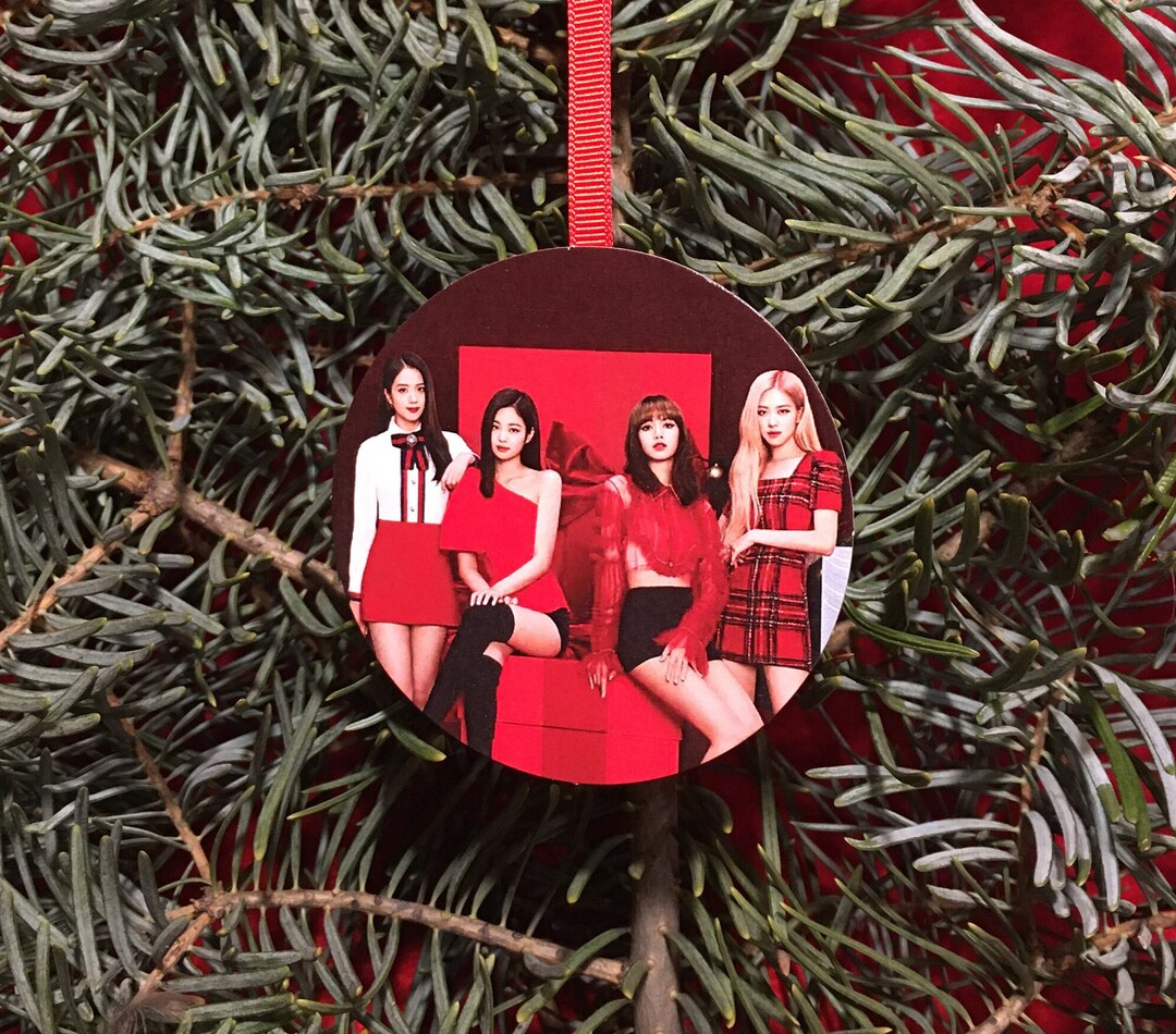 Blackpink Kpop Christmas Tree Holiday Ornament Gift Exchange Korean - Etsy