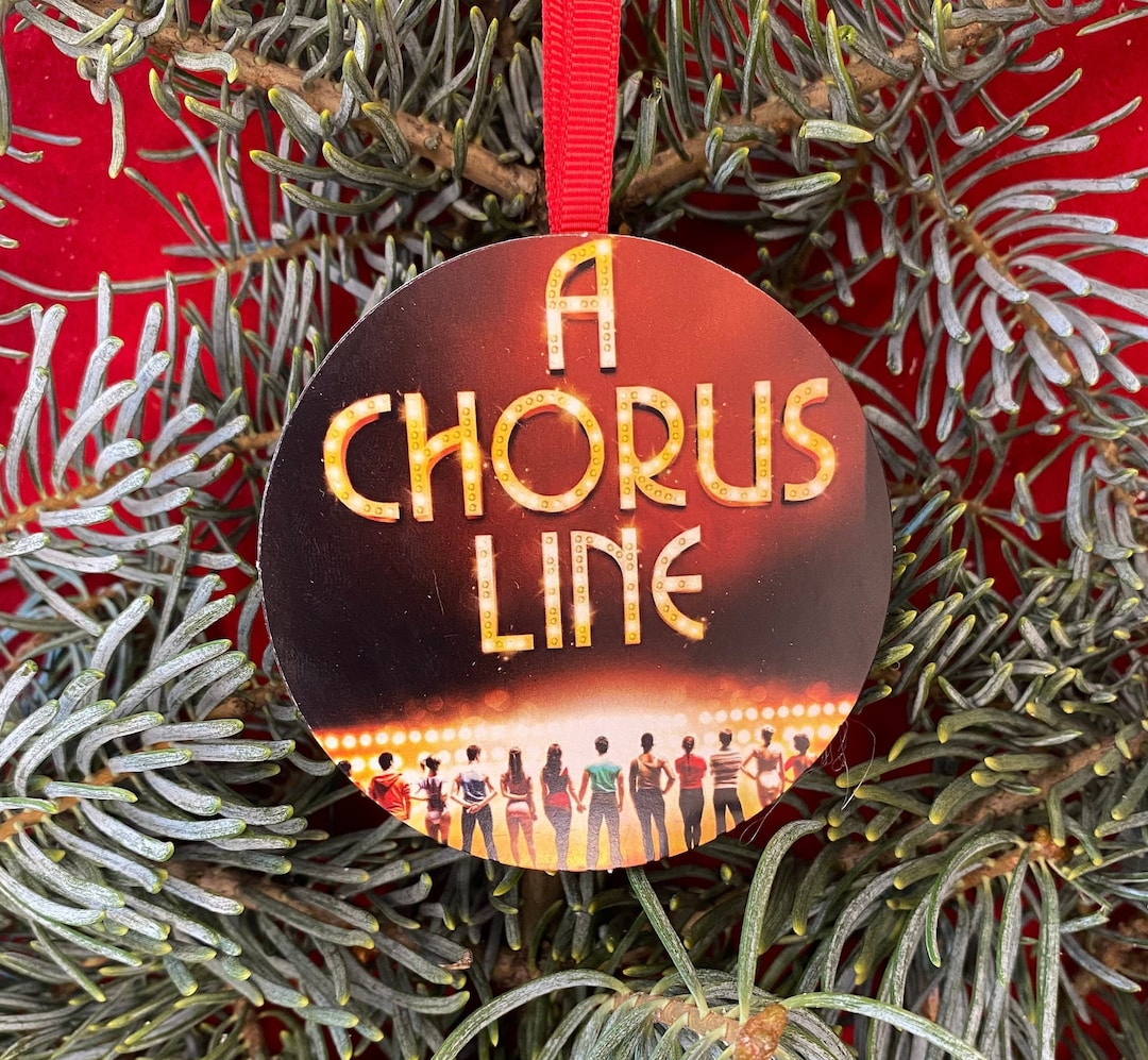 Chorus Line Broadway Musical Christmas Tree Ornament Holiday Gift ...