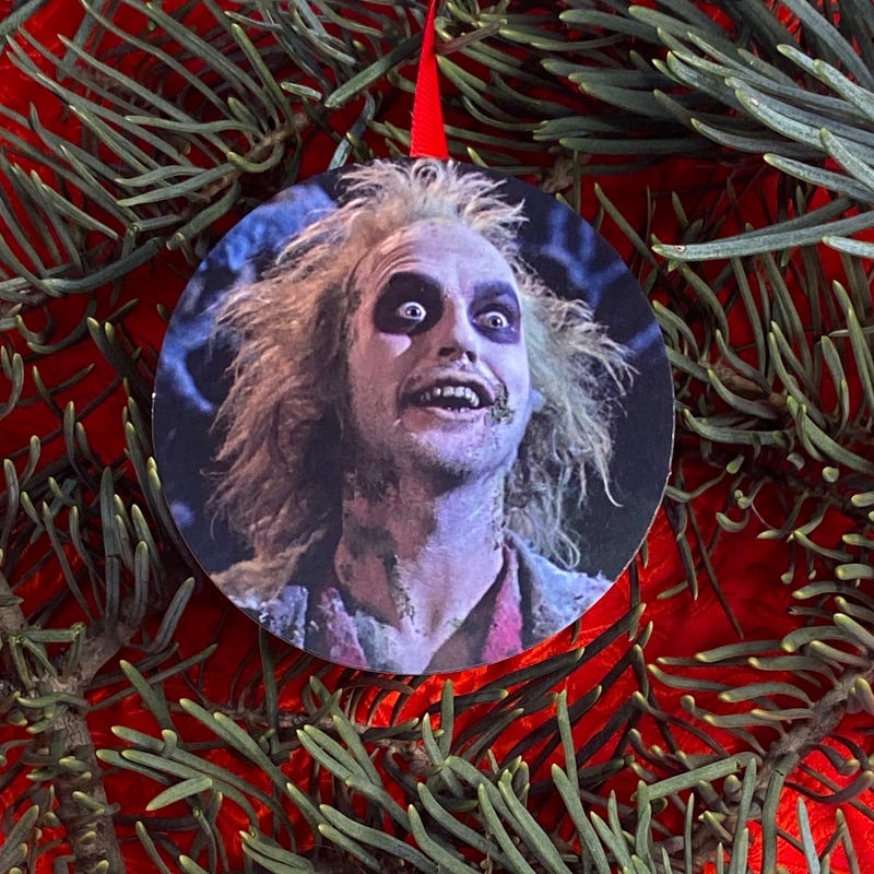 Beetlejuice Ornament - Etsy