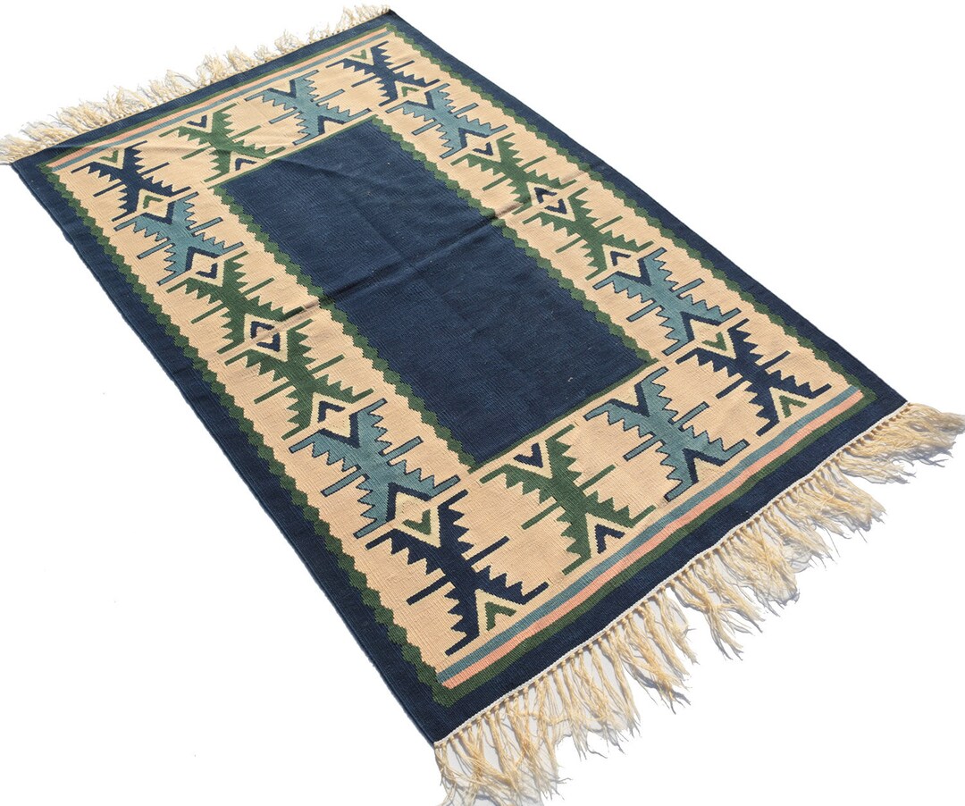 Turkish Aztec Kilim, Geometric Kilim Rug, Boho Bedroom Rug, Tribal ...