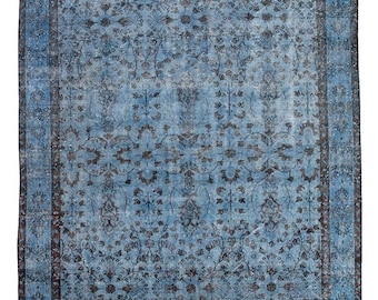 Blue Vintage Rug | Etsy