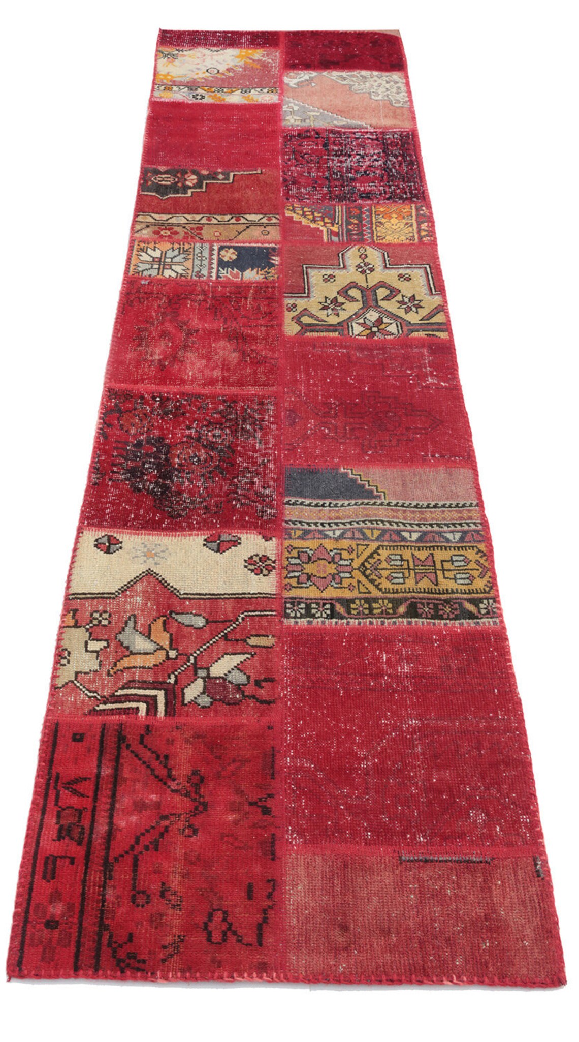 Stair RUNNER RUG Red Long Runner Rug Hallway Runner Long | Etsy