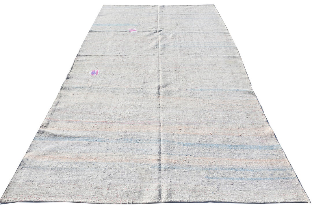 Runner Rag Rug Old COTTON Recycled Fabrics - Etsy UK