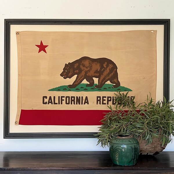 California Flag Cotton - Etsy