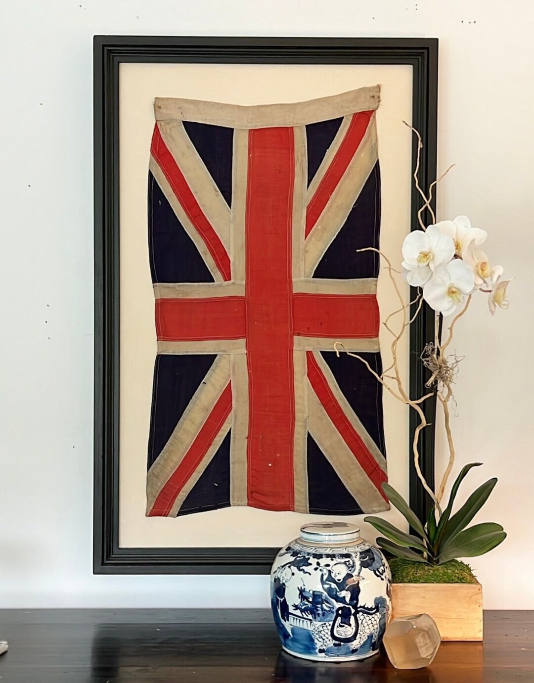 Framed Vintage British Union Jack - Etsy