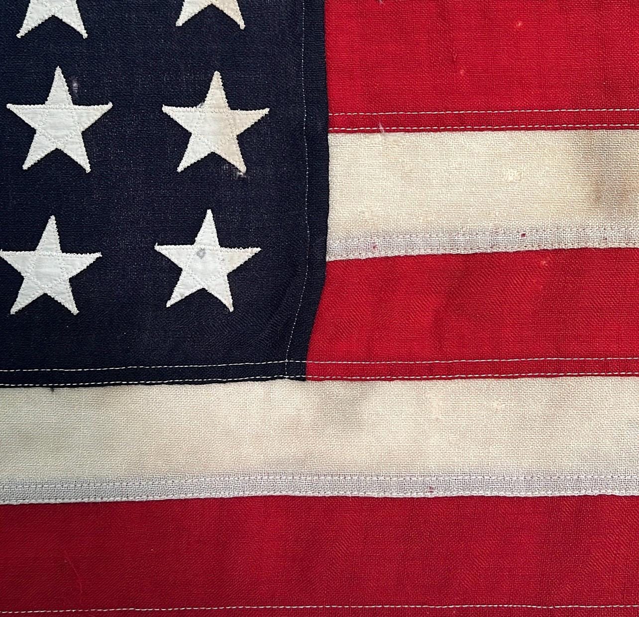 Framed Vintage 48 Star Swallowtail Flag - Etsy