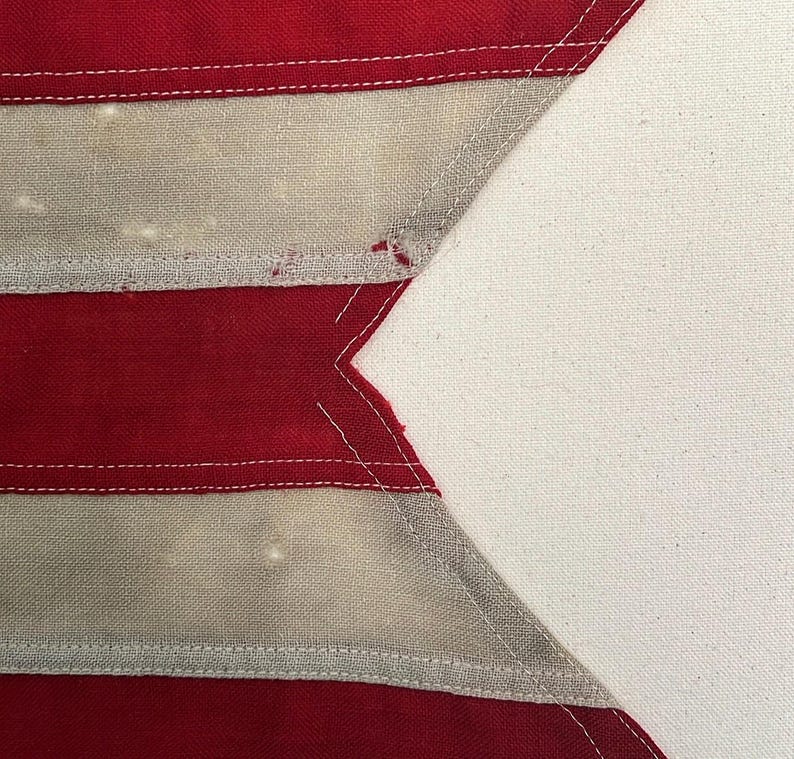Framed Vintage 48 Star Swallowtail Flag - Etsy