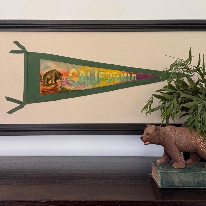 California Pennant - Etsy