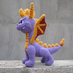 Spyro Pink Black the Dragon Interior Toy - Etsy