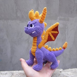 Spyro Golden Black the Dragon Interior Toy - Etsy