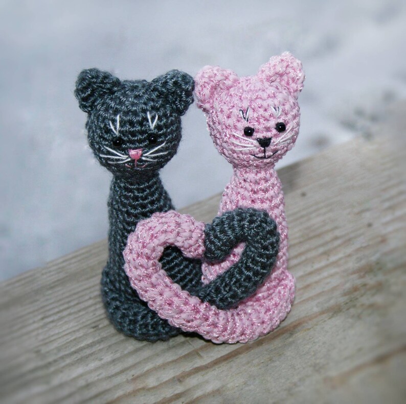 Cats in Love Toy Lovely Present Couple Toys. Perfect Gift - Etsy