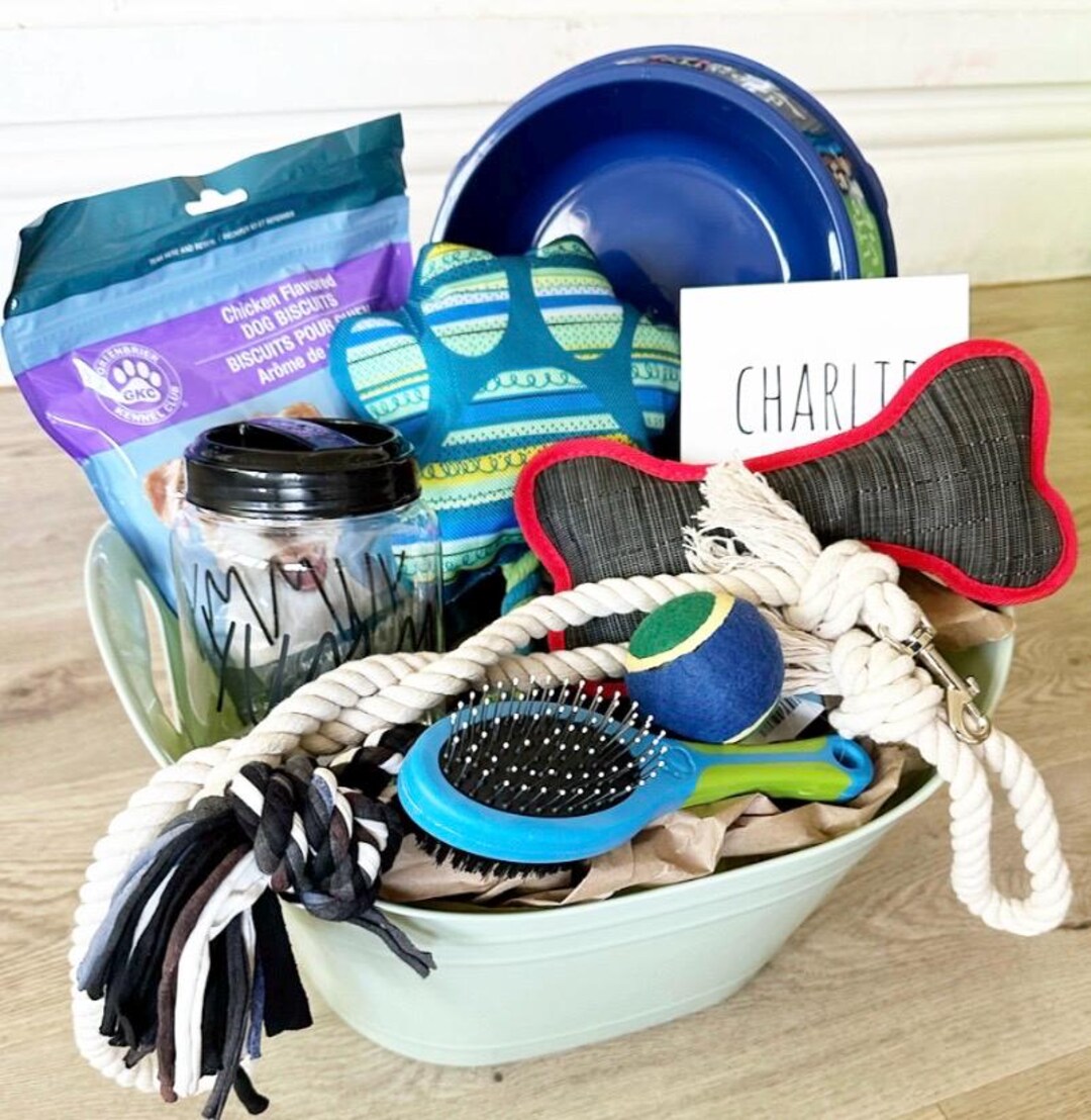Dog Bark Box| New Puppy Gift Box | Toys and Treats | Gift Box | Pup Box ...