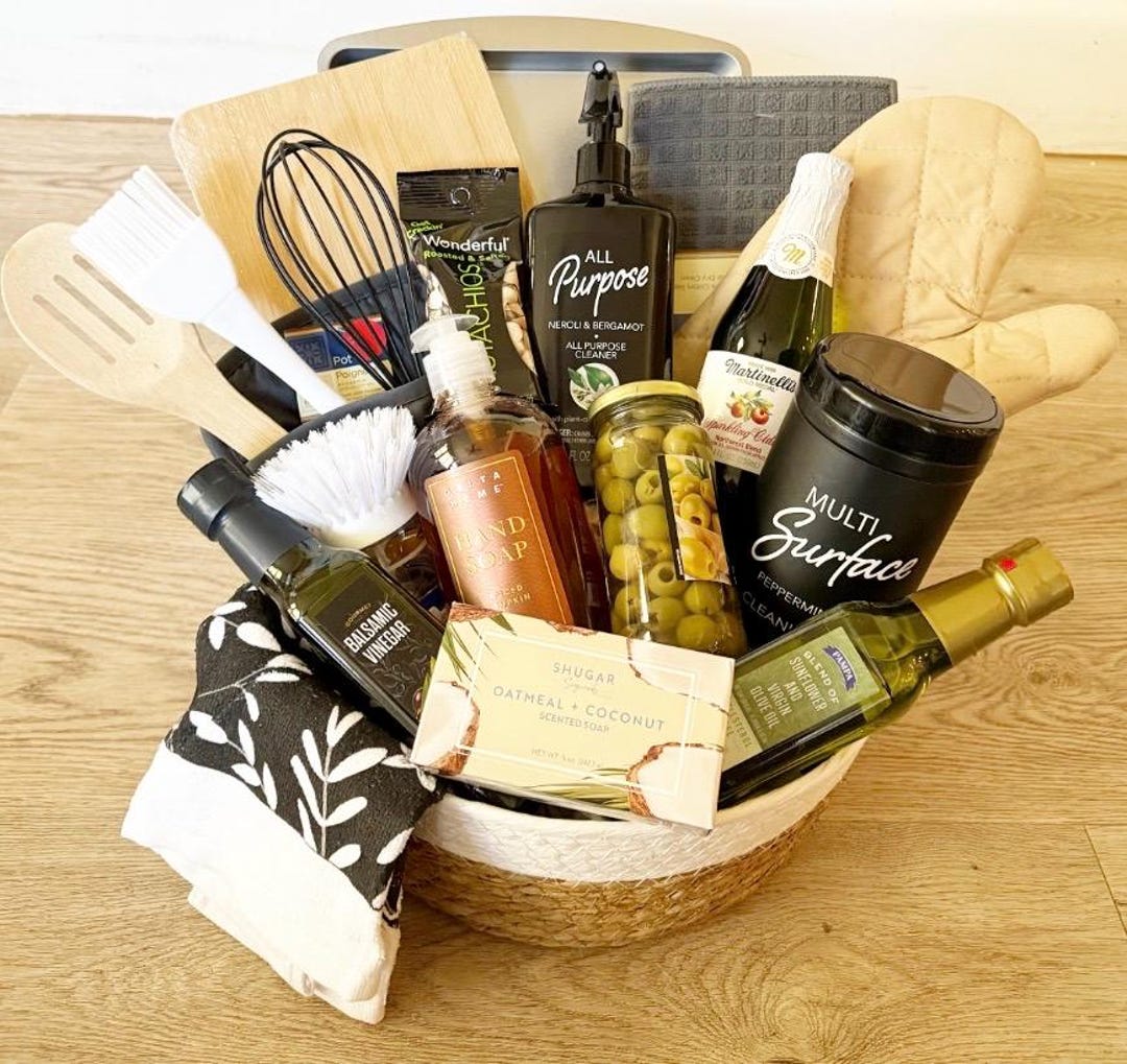 Kitchen Housewarming Gift Basket, Housewarming, Gift Basket, Luxury ...